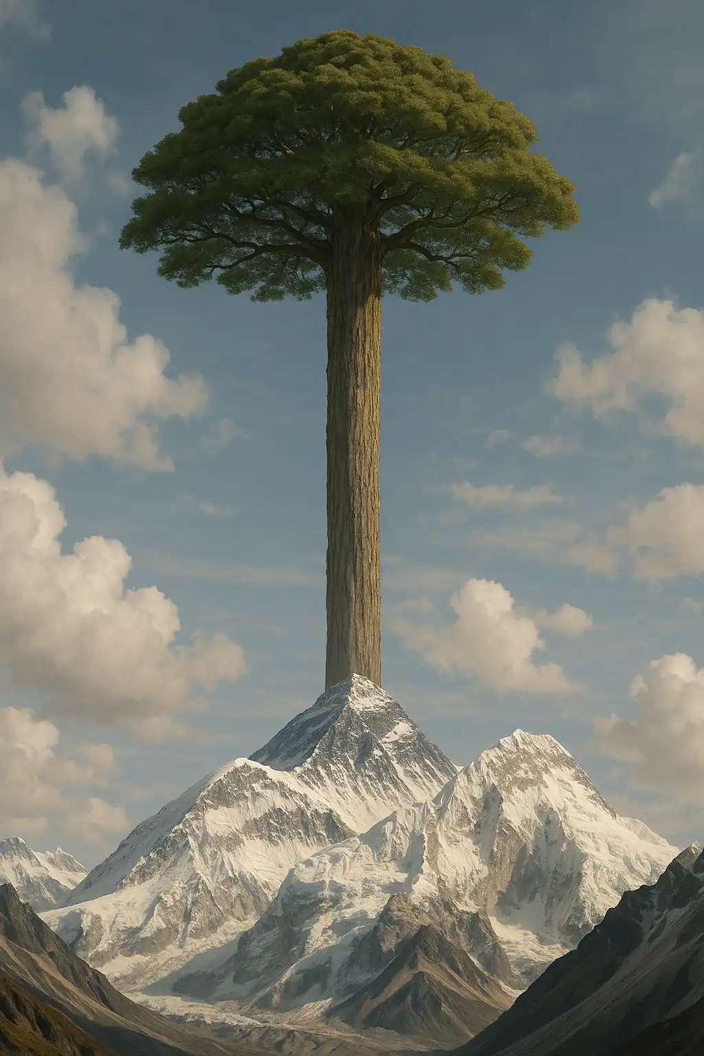 What If a Tree as Tall as Everest Existed?